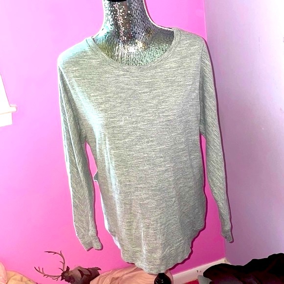 rag & bone | Tops | Rag Bone Open Back Slits Knit Sweat Shirt Like ...